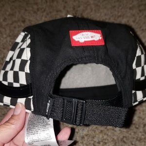 Vans | Accessories | Nwt Vans 5panel Checkered Hat | Poshmark